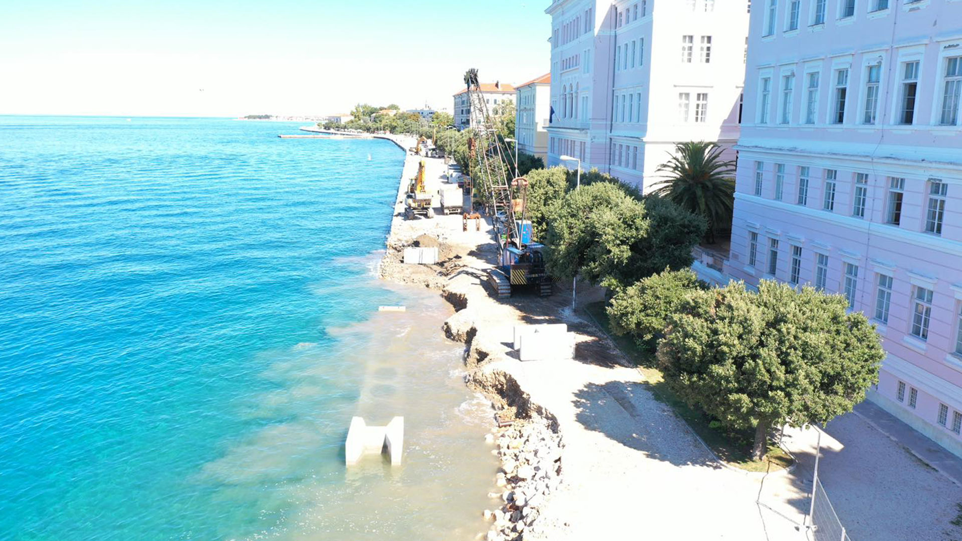 Zadarska riva (U tijeku) | Kali gradnja