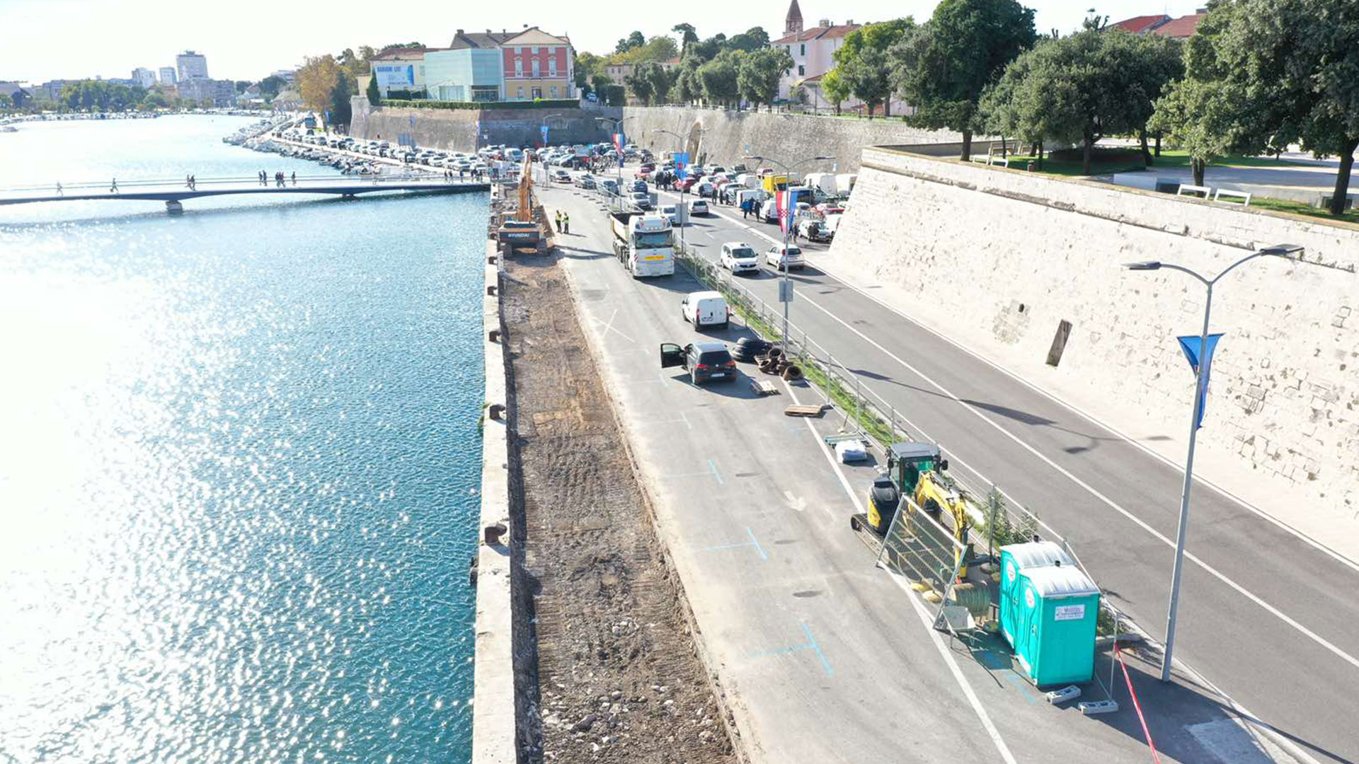 Zadarska riva (U tijeku) | Kali gradnja