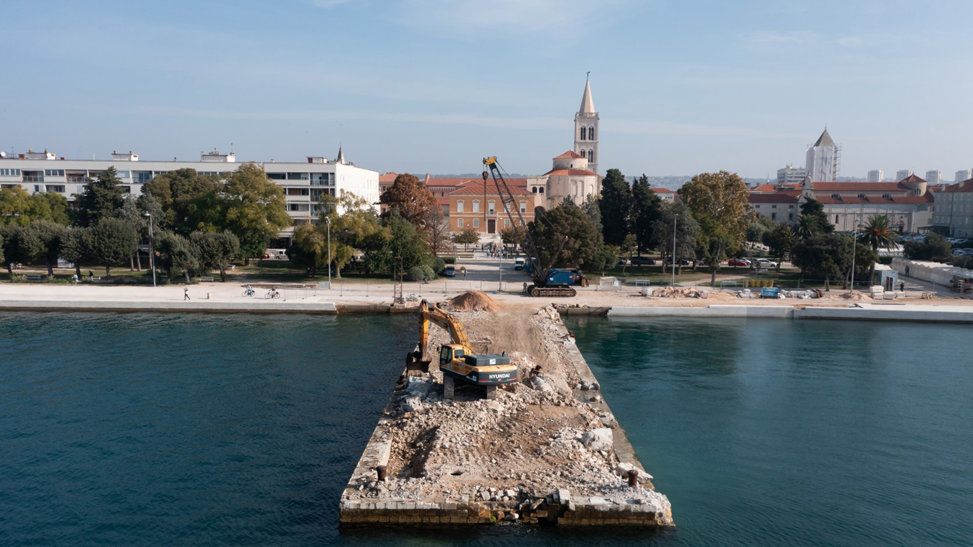 Zadarska riva (U tijeku) | Kali gradnja